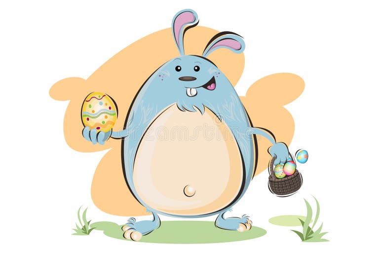Fat Bunny Cartoon Stock Illustrations – 446 Fat Bunny Cartoon Stock ...