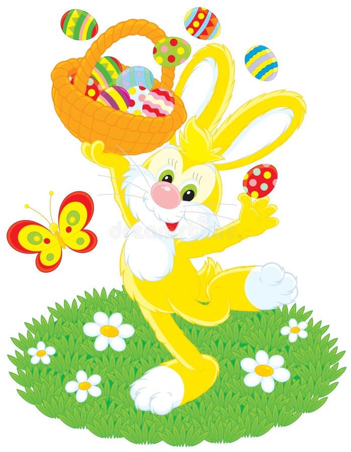 Easter Bunny stock vector. Illustration of drawing, clip - 23167869