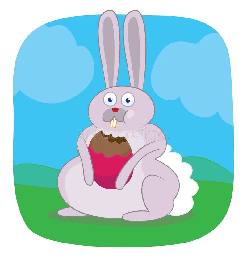 Fat Bunny Cartoon Stock Illustrations – 282 Fat Bunny Cartoon Stock ...