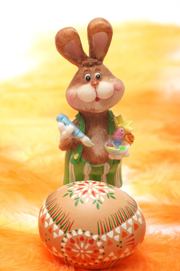 Easter bunny stock photo. Image of decorations, food, hares - 7953766