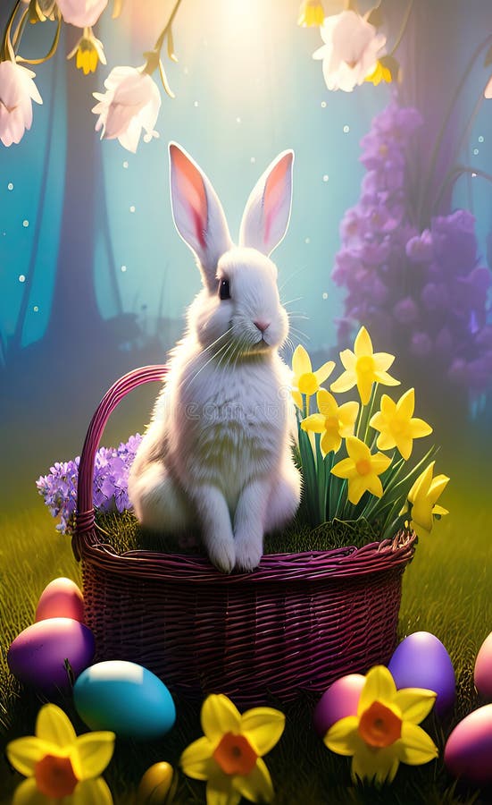 Easter Bunny Ai Stock Illustrations – 15,761 Easter Bunny Ai Stock ...