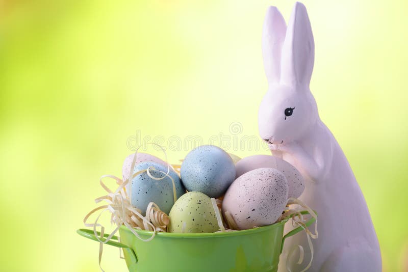 Tired easter bunny stock photo. Image of paint, color - 24091940