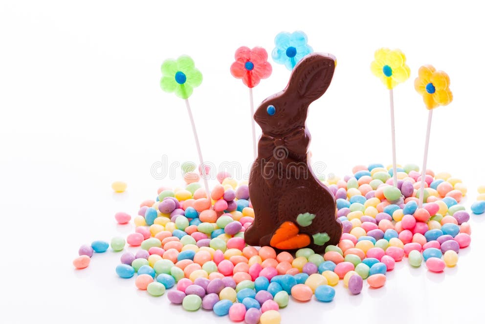 Easter bunny stock photo. Image of sweets, food, sugar - 286752446