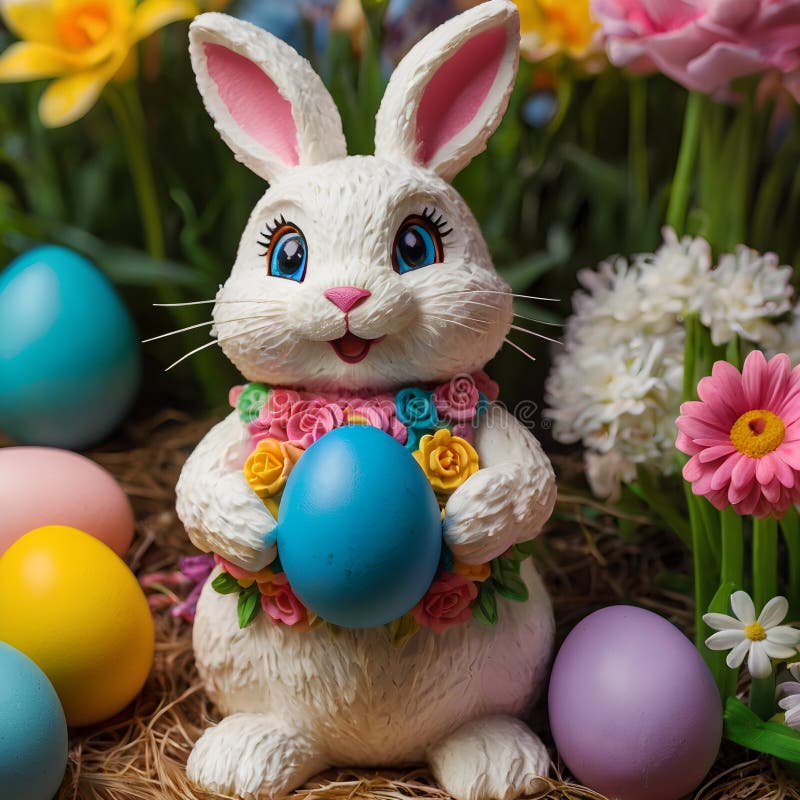 Easter bunny stock illustration. Illustration of hare - 311365237