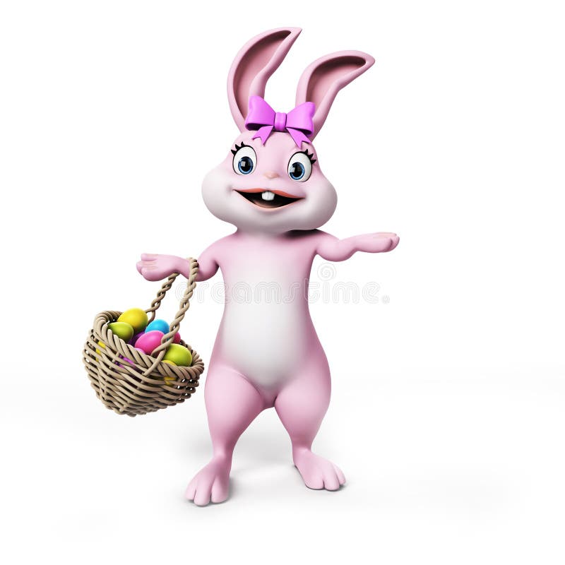 Easter Bunny Chopper 1 stock illustration. Illustration of chill - 1971714