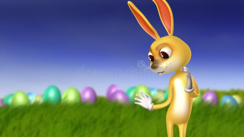 Dancing Bunny Animation - Green Screen Stock Video - Video of screen ...