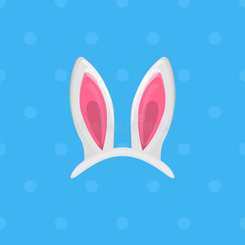 Bunny Ears . Bunny Ears Icon. Isolated. Vector Stock Illustration ...