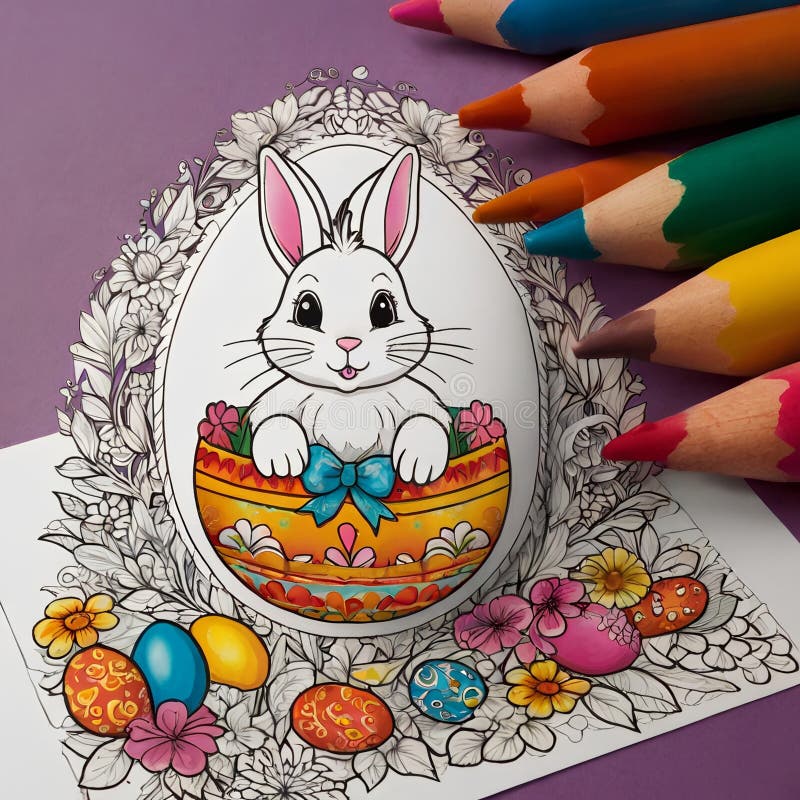 Easter Bunny stock illustration. Illustration of hare - 311365244