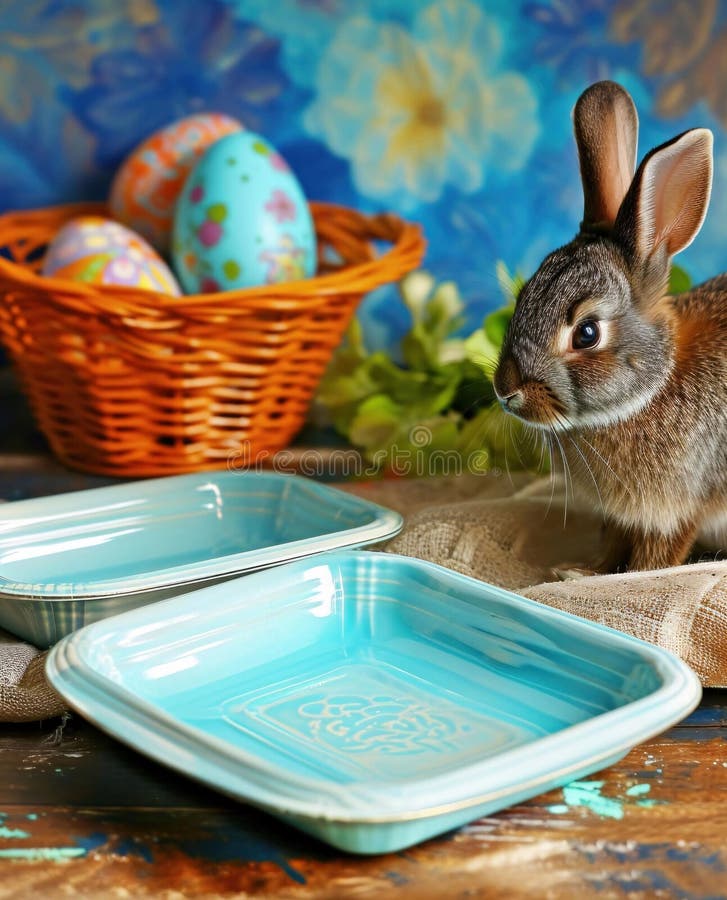 Easter Bunny with Easter Eggs Easter Bunny with Eggs Easter Bunny and ...