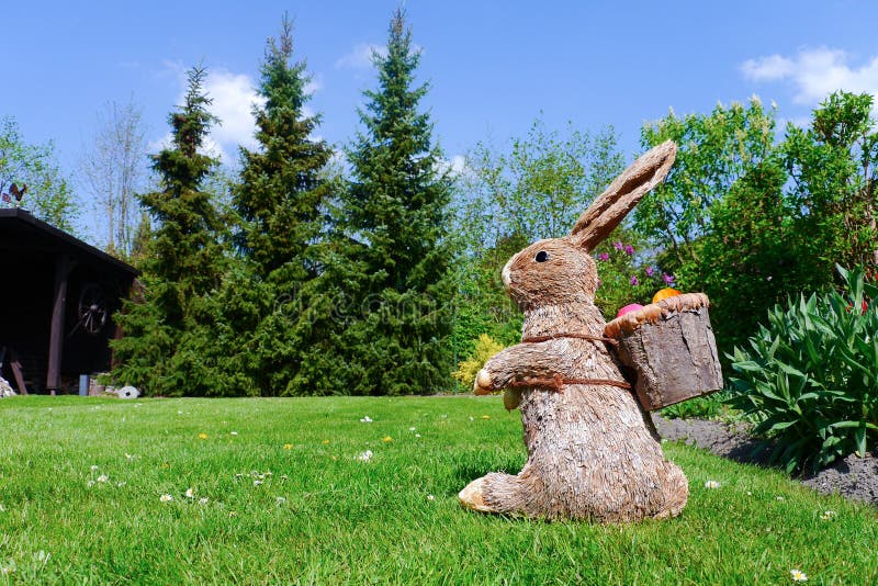 Easter bunny stock photo. Image of nature, furry, decorative - 66988112