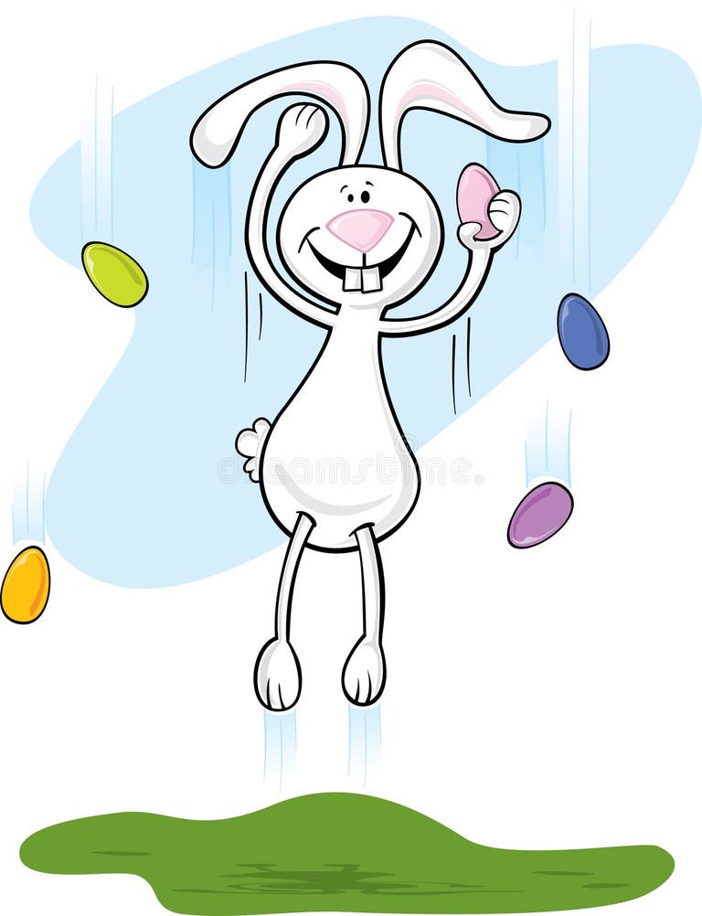 Bunny Jumping Stock Illustrations – 6,156 Bunny Jumping Stock ...