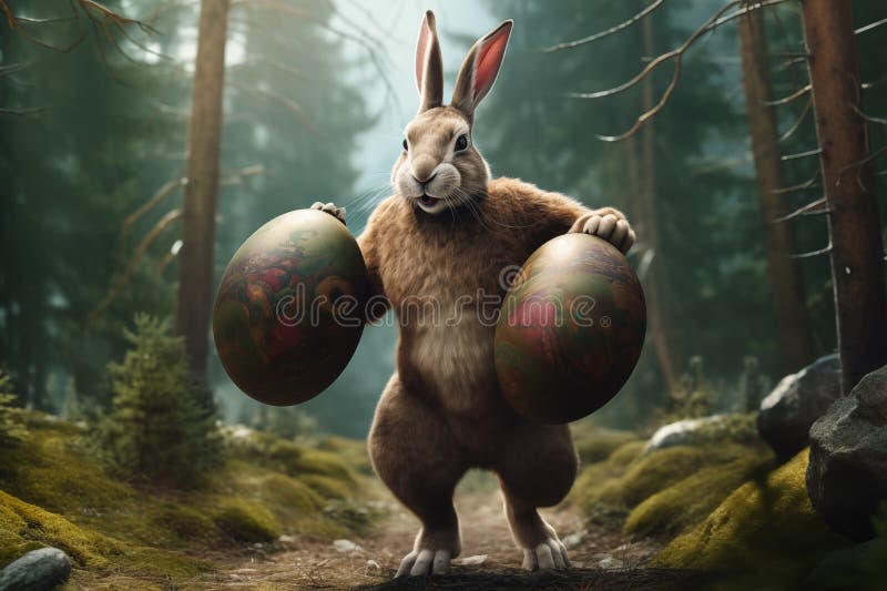 Rabbit Bodybuilder Stock Illustrations – 26 Rabbit Bodybuilder Stock ...