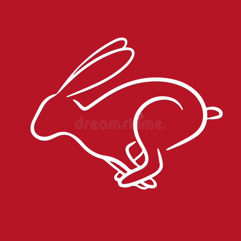 Easter bunny set stock vector. Illustration of minimal - 316960854