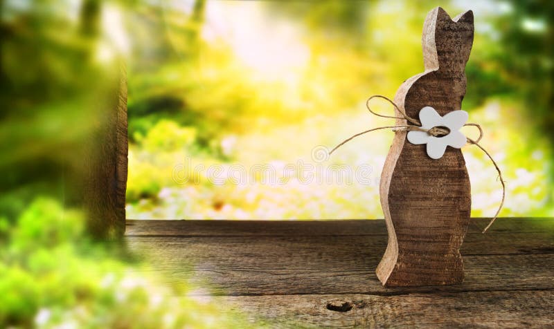 Easter Egg with Spring Flowers Stock Photo - Image of boards, hyacinth ...