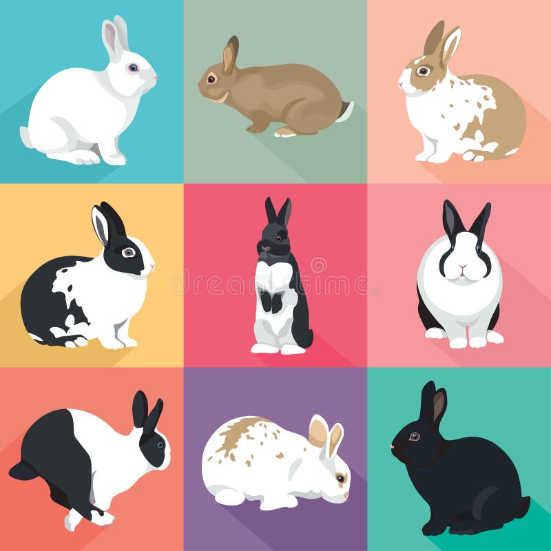 Rabbits Stock Illustrations – 25,481 Rabbits Stock Illustrations ...