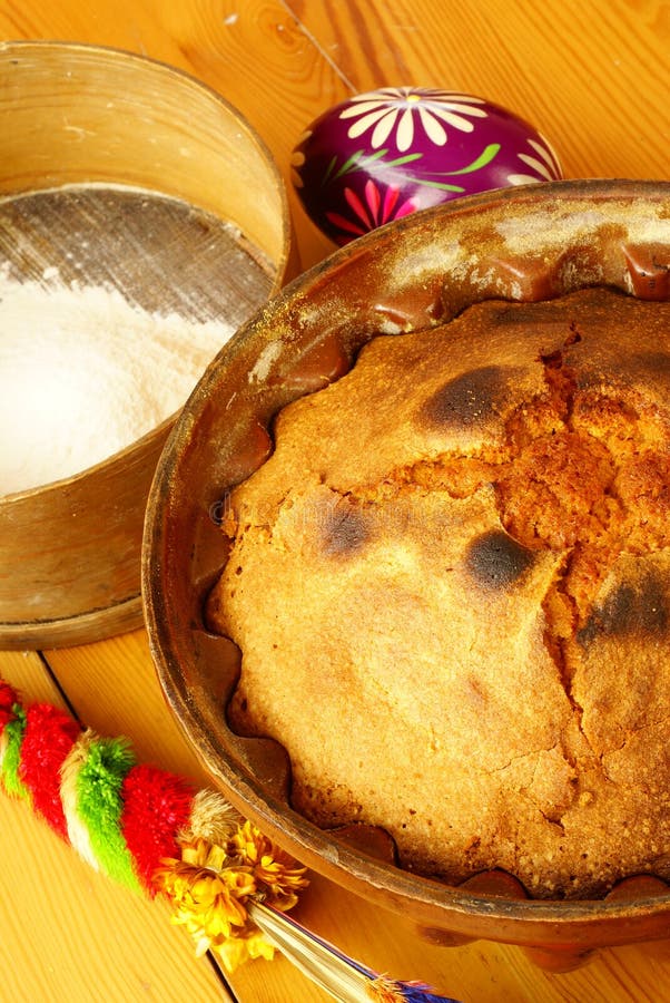 Easter cake (baba) stock photo. Image of sweet, cake - 12763060