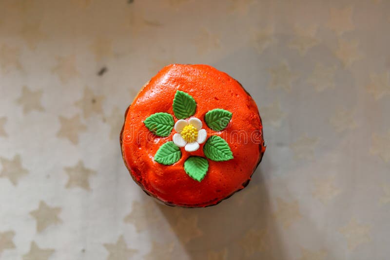 Easter Cake, Panettone. Traditional Easter Cake, Paska is Ready for the ...