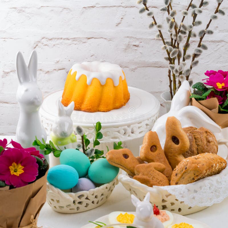 Easter cakes stock photo. Image of decorative, celebration - 90117444