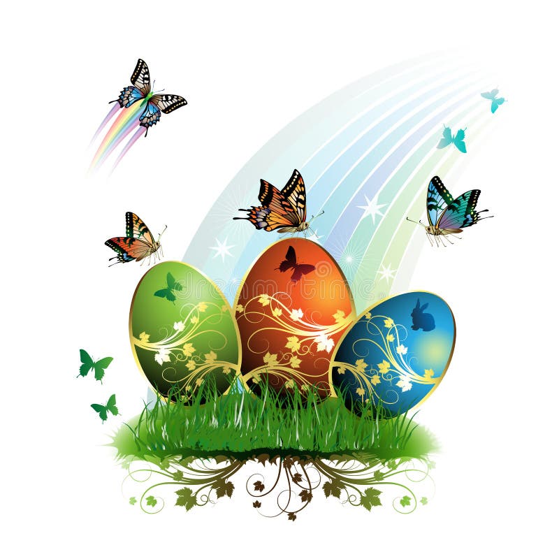 Easter card stock vector. Illustration of special, occasion - 17911011