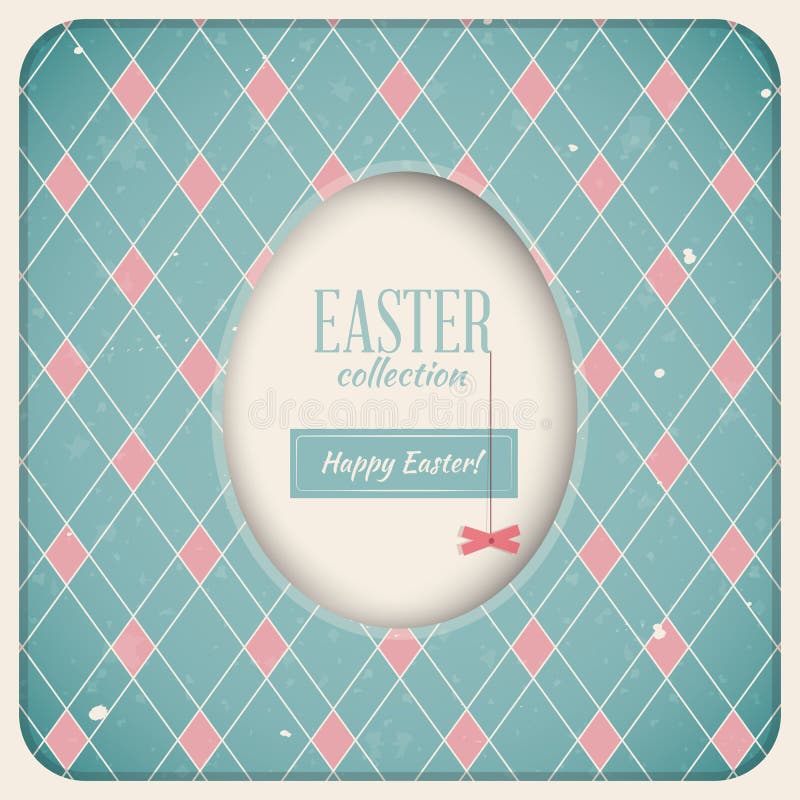 Easter card stock vector. Illustration of backgrounds - 18526147