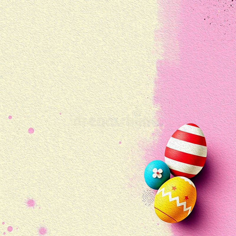 Easter. Card Design. Pattern for Printing on Wall Decorations, Covers ...