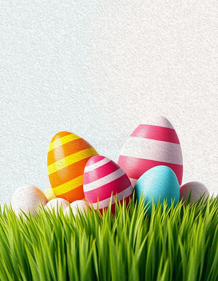 Easter. Card Design. Pattern for Printing on Wall Decorations, Covers ...