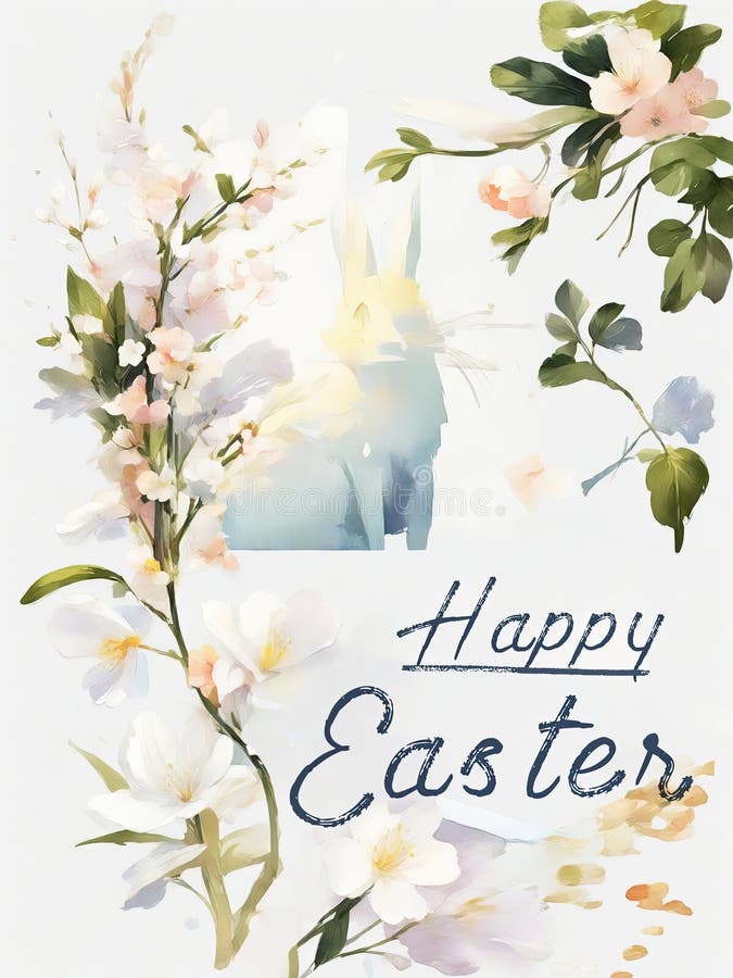 Easter Card Giving Joy and Happiness, Postcard, Greeting Card ...