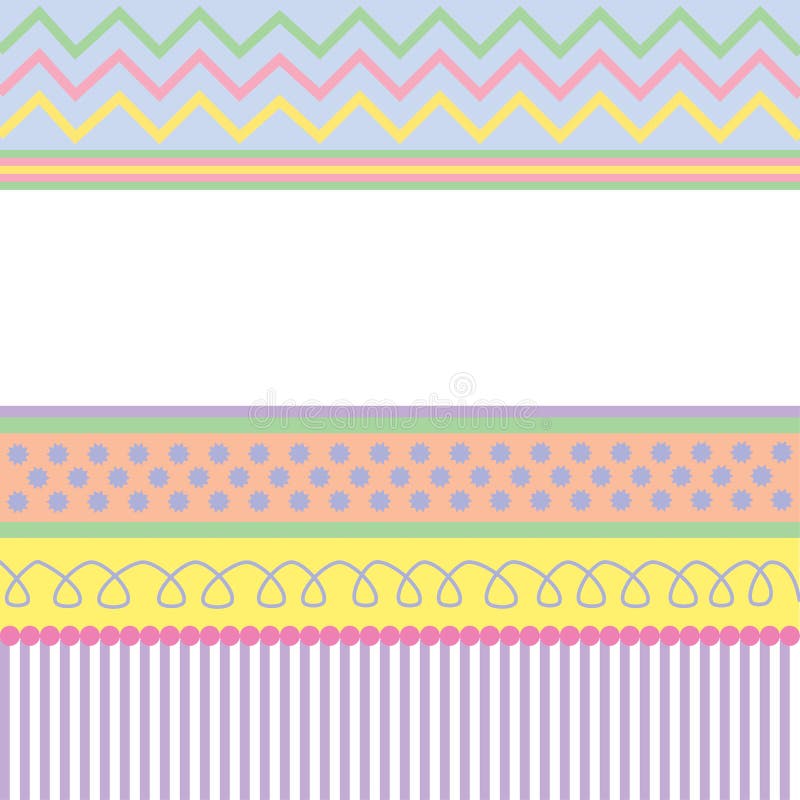 Easter Card Pattern stock illustration. Illustration of stripe - 4311983