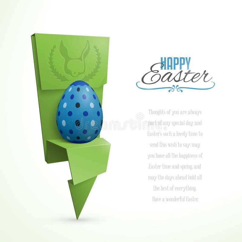 Easter card template stock vector. Illustration of conceptual - 55478838
