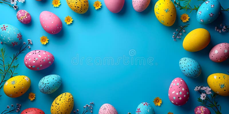 Easter Celebration Decoration Stock Photo - Image of greeting ...