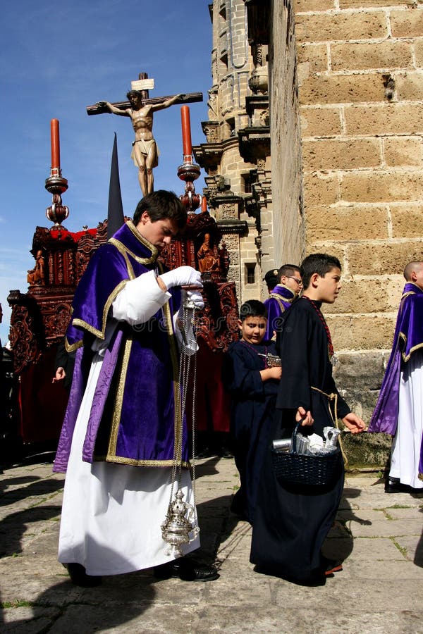 Easter Celebration Parade in Jerez, Spain Editorial Photo - Image of ...