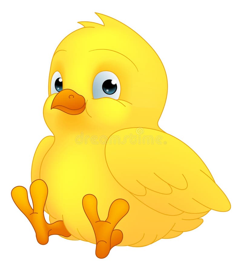 Easter Chick Chicken Cartoon Character Mascot Stock Vector ...