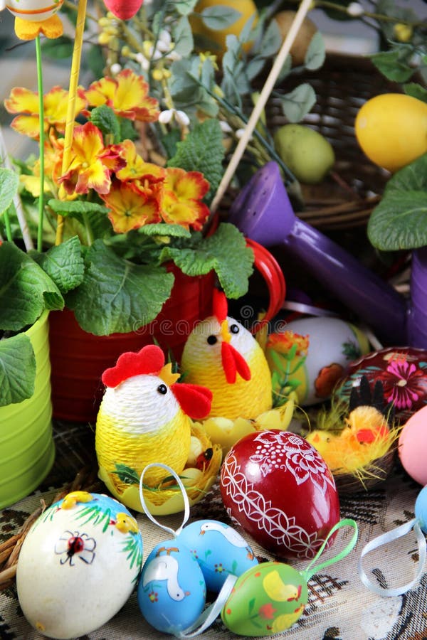 Easter chicken stock image. Image of celebration, pattern - 29274923