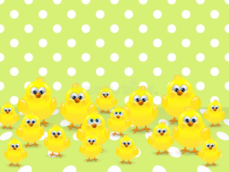 Cartoon Easter Bunny in Basket Stock Illustration - Illustration of ...