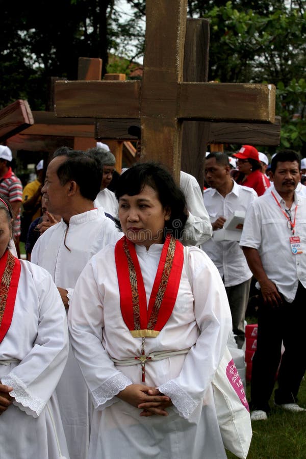 Easter editorial photography. Image of mass, indonesia - 68835887