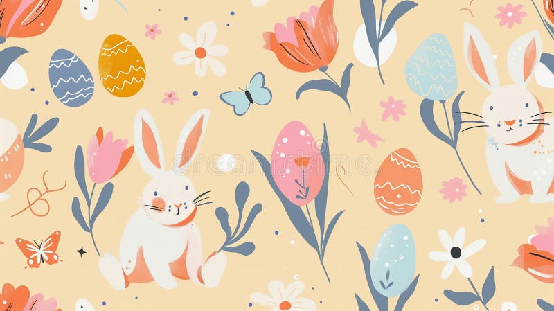 Easter Clipart Collection: a Set of Clipart-style Illustrations ...