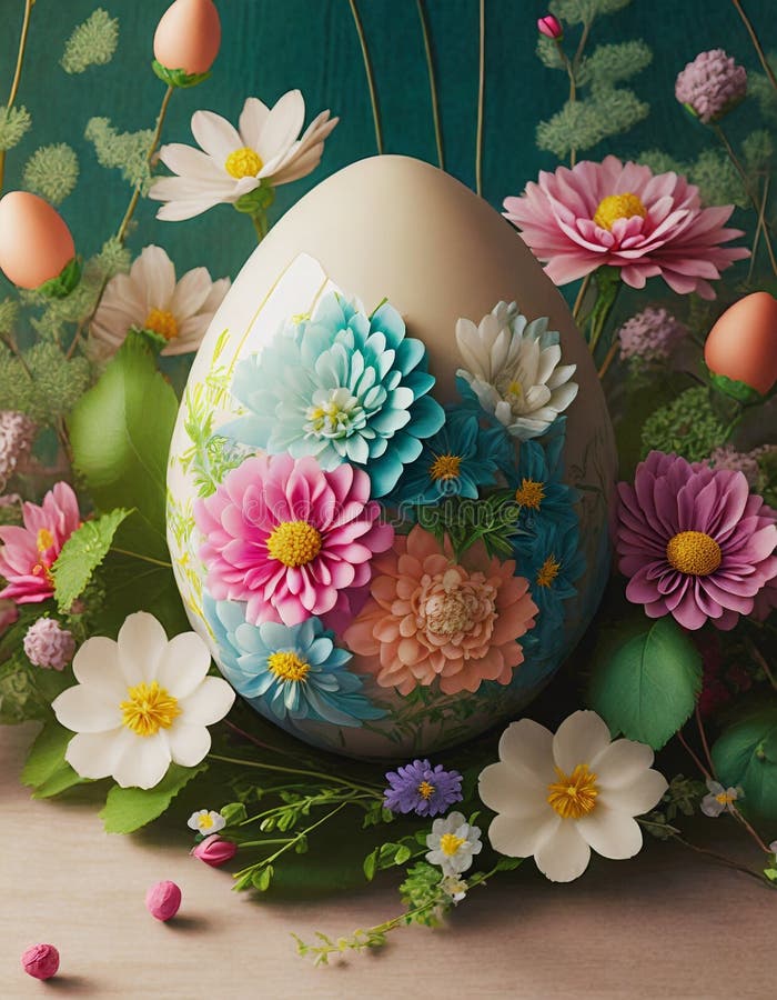 Easter colored egg stock illustration. Illustration of food - 327303934