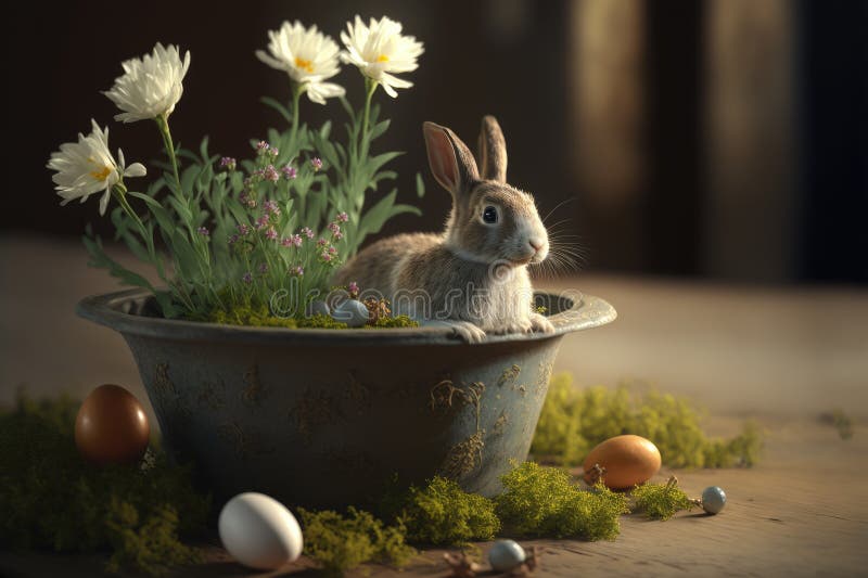 Easter concept stock illustration. Illustration of holiday - 269931023