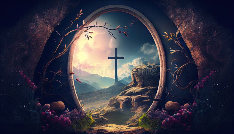 Easter Concept, Holy Cross, Stock Photo - Image of concept, burial ...
