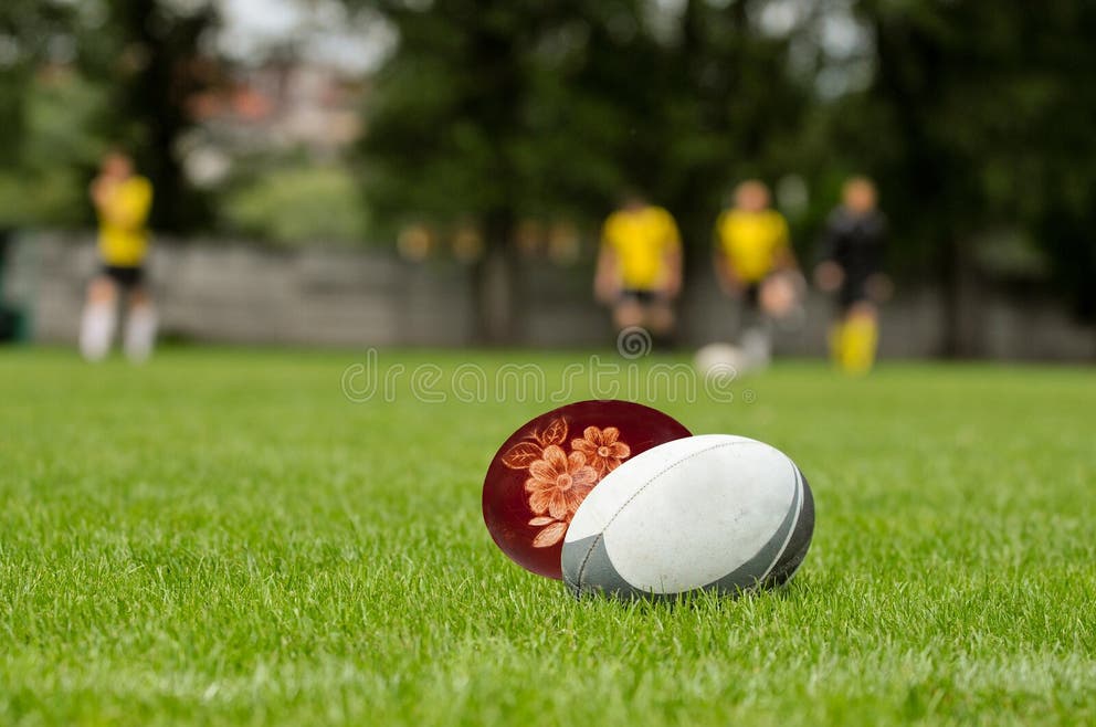Easter rugby stock photo. Image of rugby, pysanka, decorated - 29890458