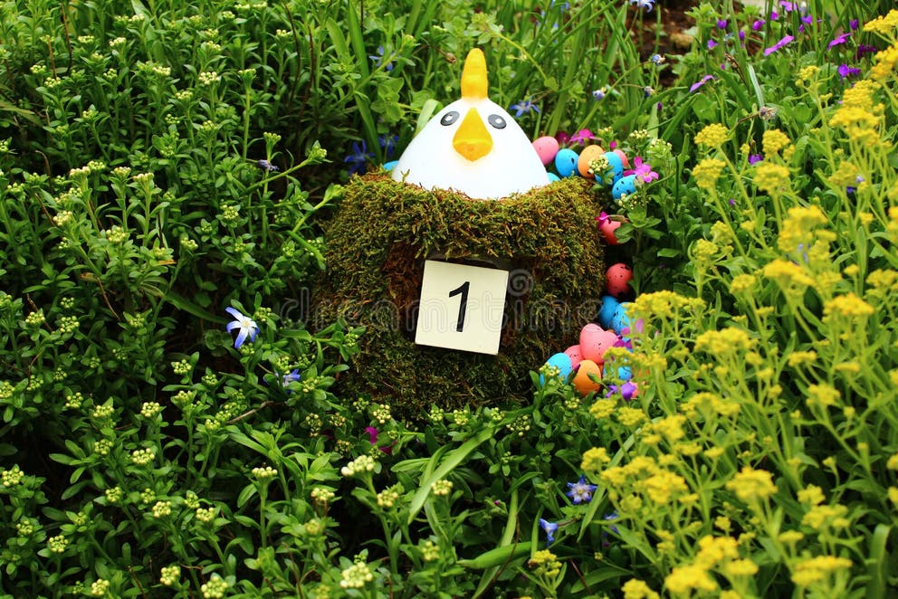 The easter countdown stock photo. Image of blossom, blossoms - 144679164