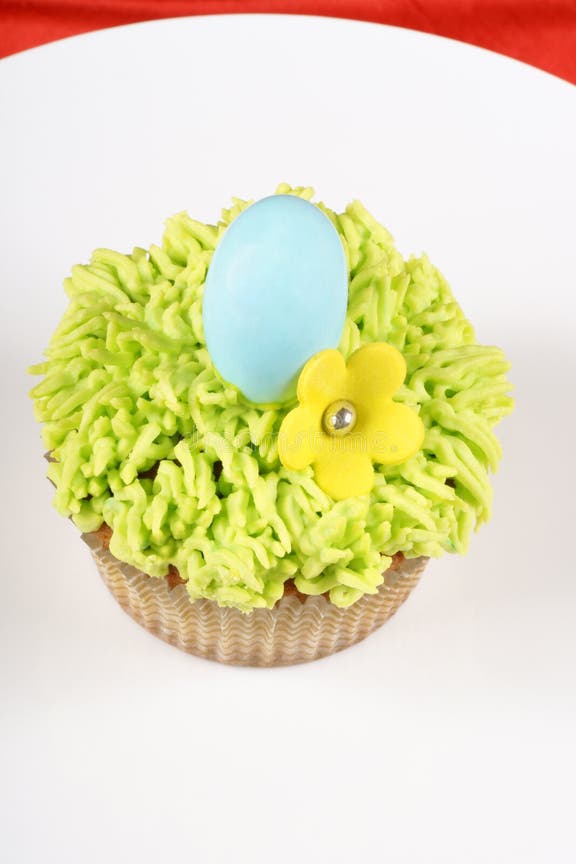 Easter cupcake stock photo. Image of green, yellow, food - 19210634