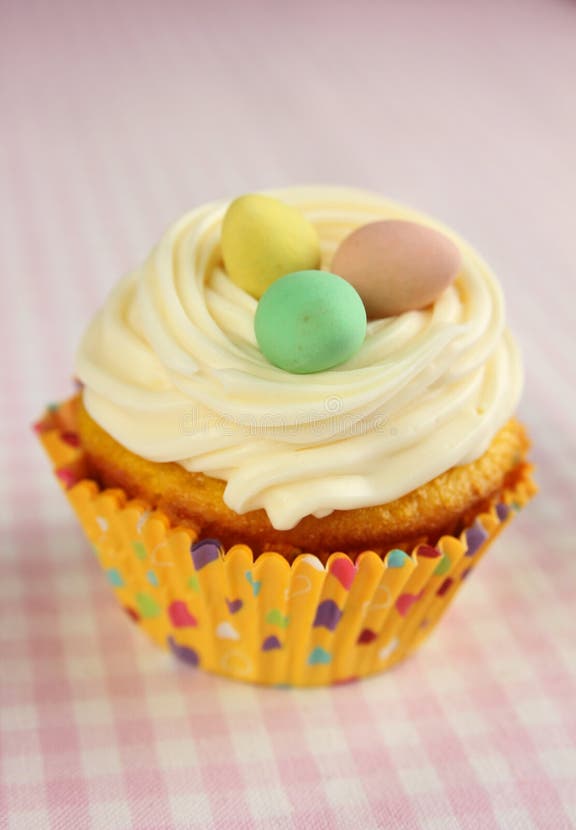 Easter cupcake stock photo. Image of easter, green, stars - 31398902