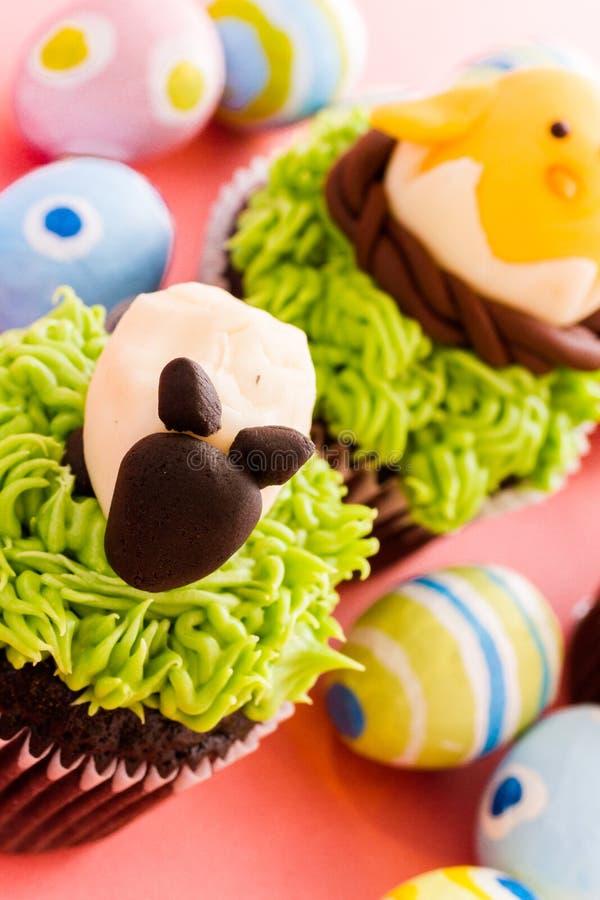 Easter cupcakes stock photo. Image of gourmet, cupcake - 287658448