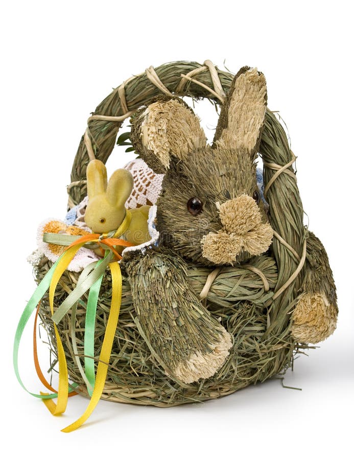 Box of easter decorations stock photo. Image of home, holiday - 520354