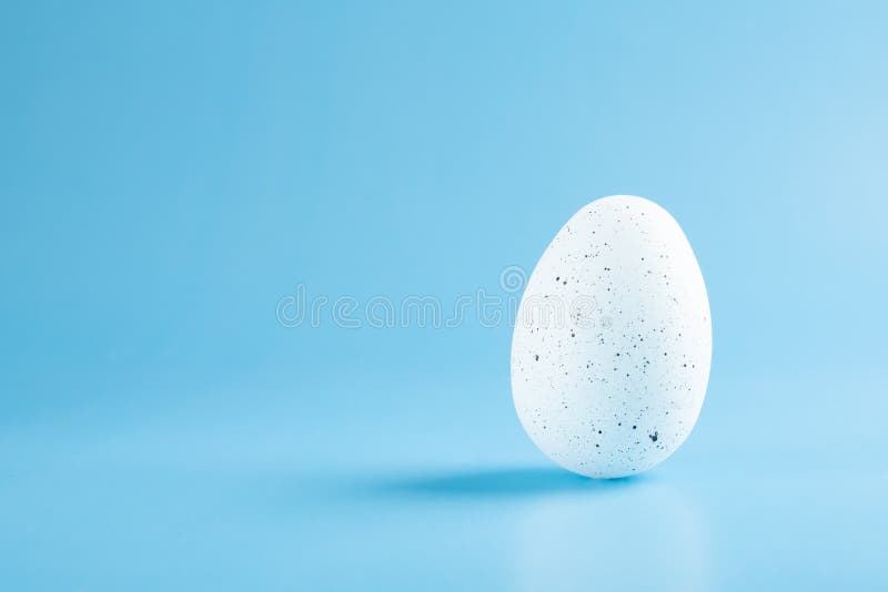 Easter Decoration, Easter Egg on Blue Background, Happy Easter, Copy ...