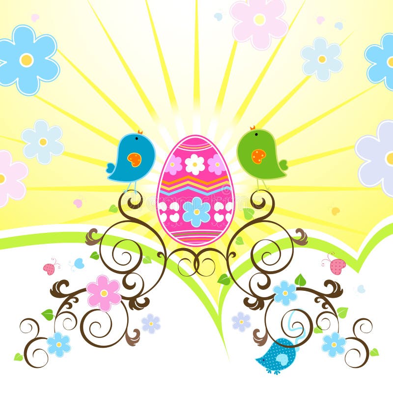 Easter design stock vector. Illustration of cartoon, cute - 13370035