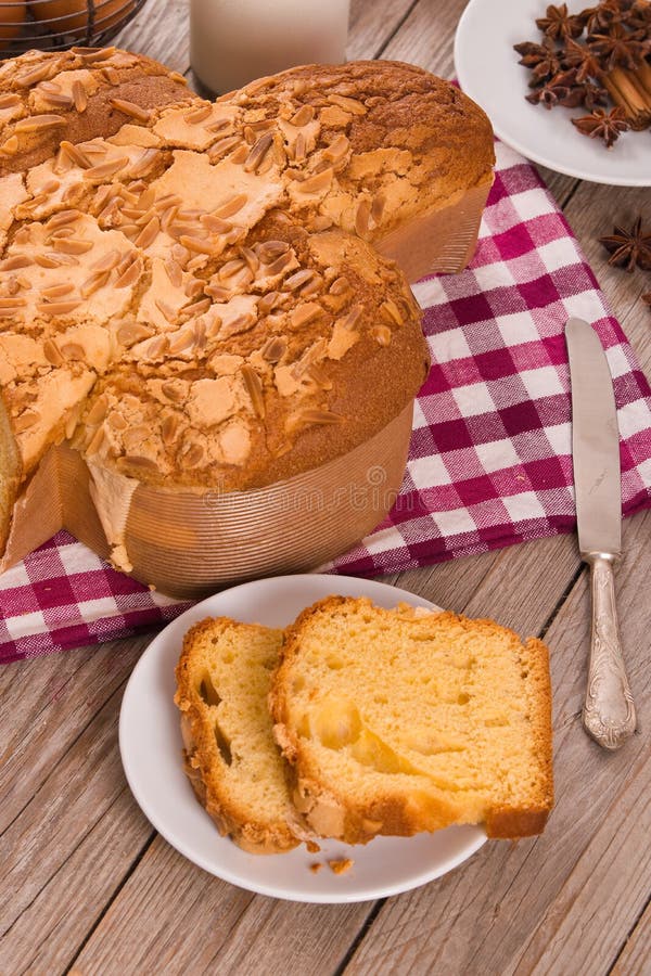 Easter Dove Bread Colomba Pasquale Stock Photo - Image of breakfast ...