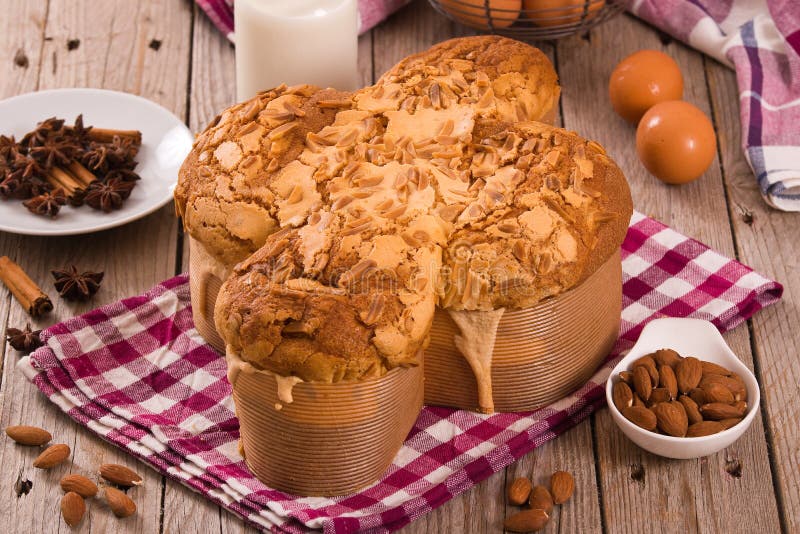 Easter Dove Bread Colomba Pasquale Stock Photo - Image of dove ...