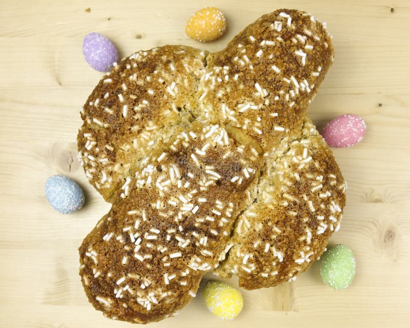 Easter dove cake stock image. Image of white, food, almond - 88937397